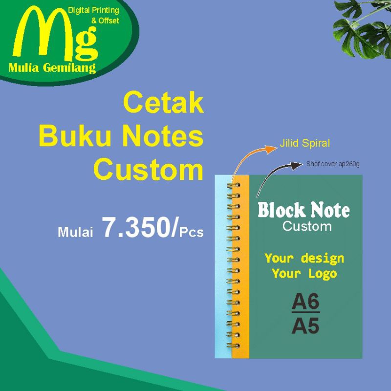 Jual blok note notes spiral a6 dan a5 | Shopee Indonesia