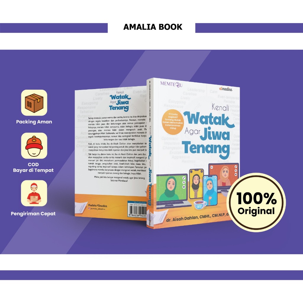 Jual Kenali watak agar jiwa tenang | Shopee Indonesia
