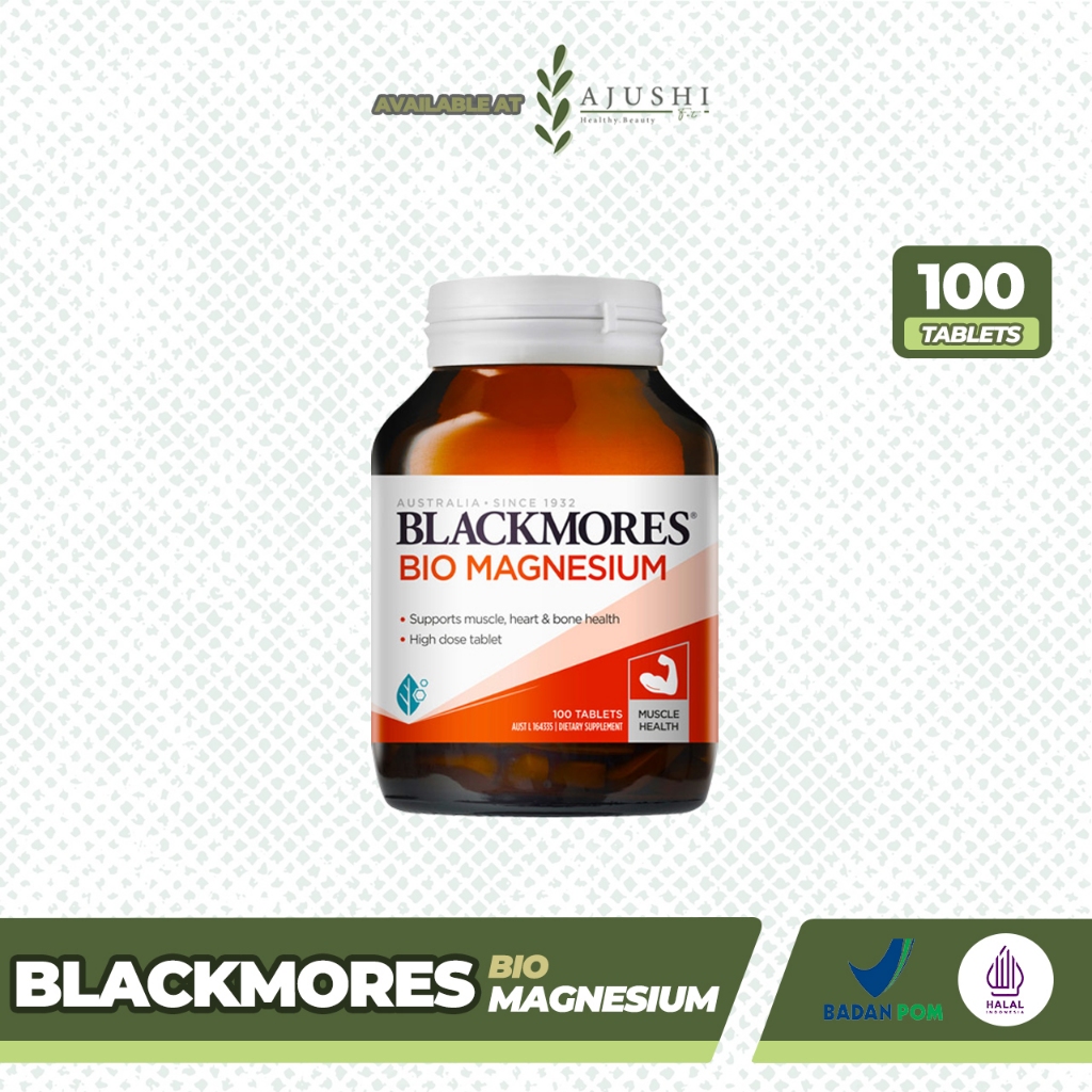Jual Blackmores Bio Magnesium - 100tabs | Shopee Indonesia