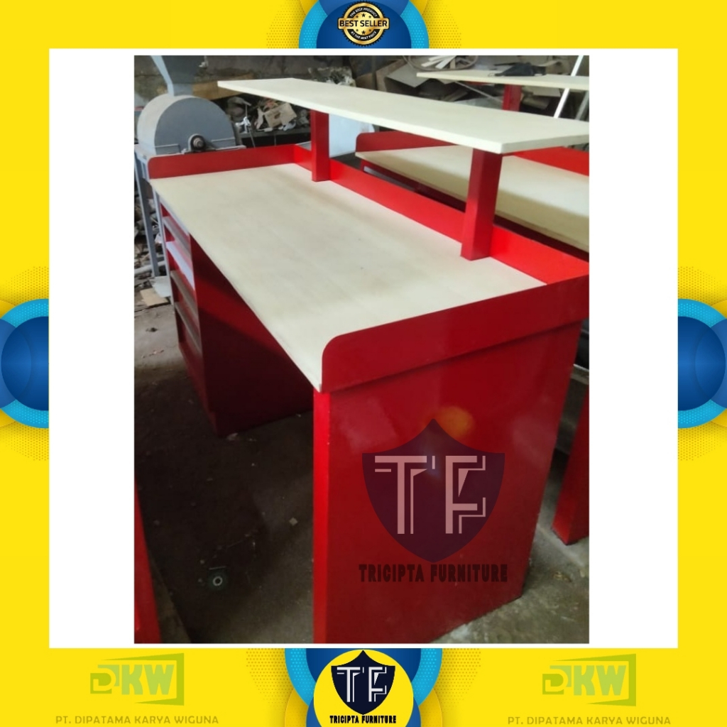 Jual Meja Workstation Meja Kerja Workshop ECO 1500x600x1200mm | Shopee ...
