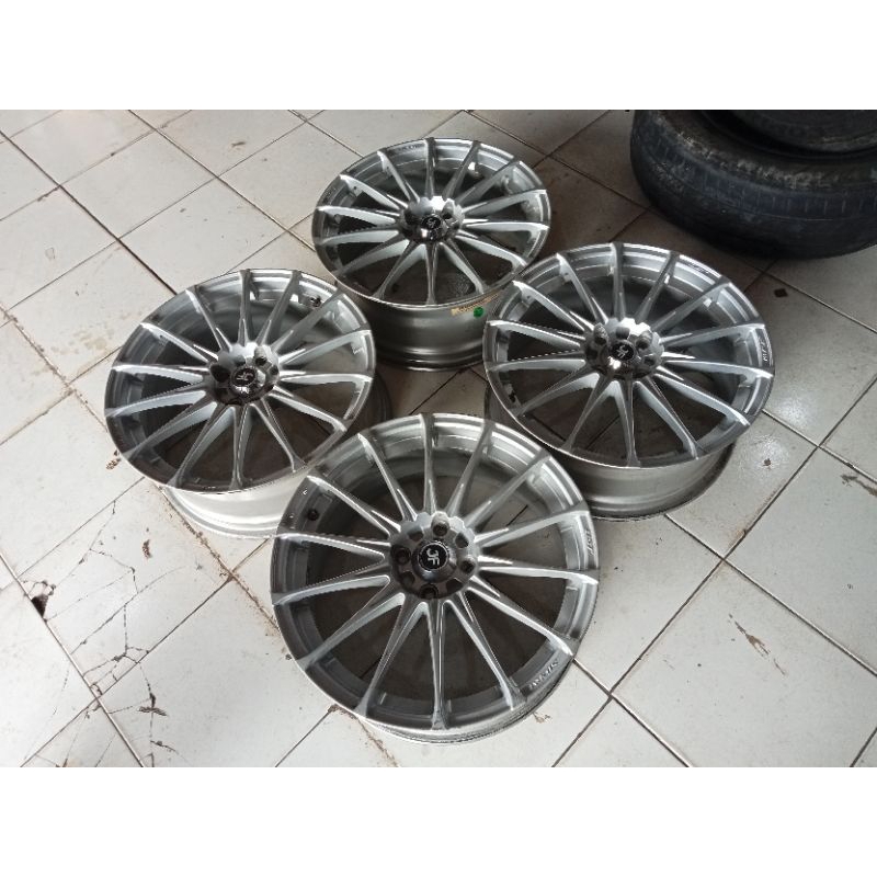 Jual velg Bekas Racing JF Ring 17 lebar 7 et 42 pcd 4x100 | Shopee Indonesia