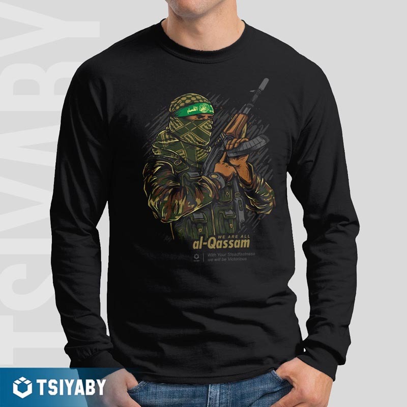 Jual Kaos palestina Pria Lengan Panjang Distro Muslim Tsiyaby ...