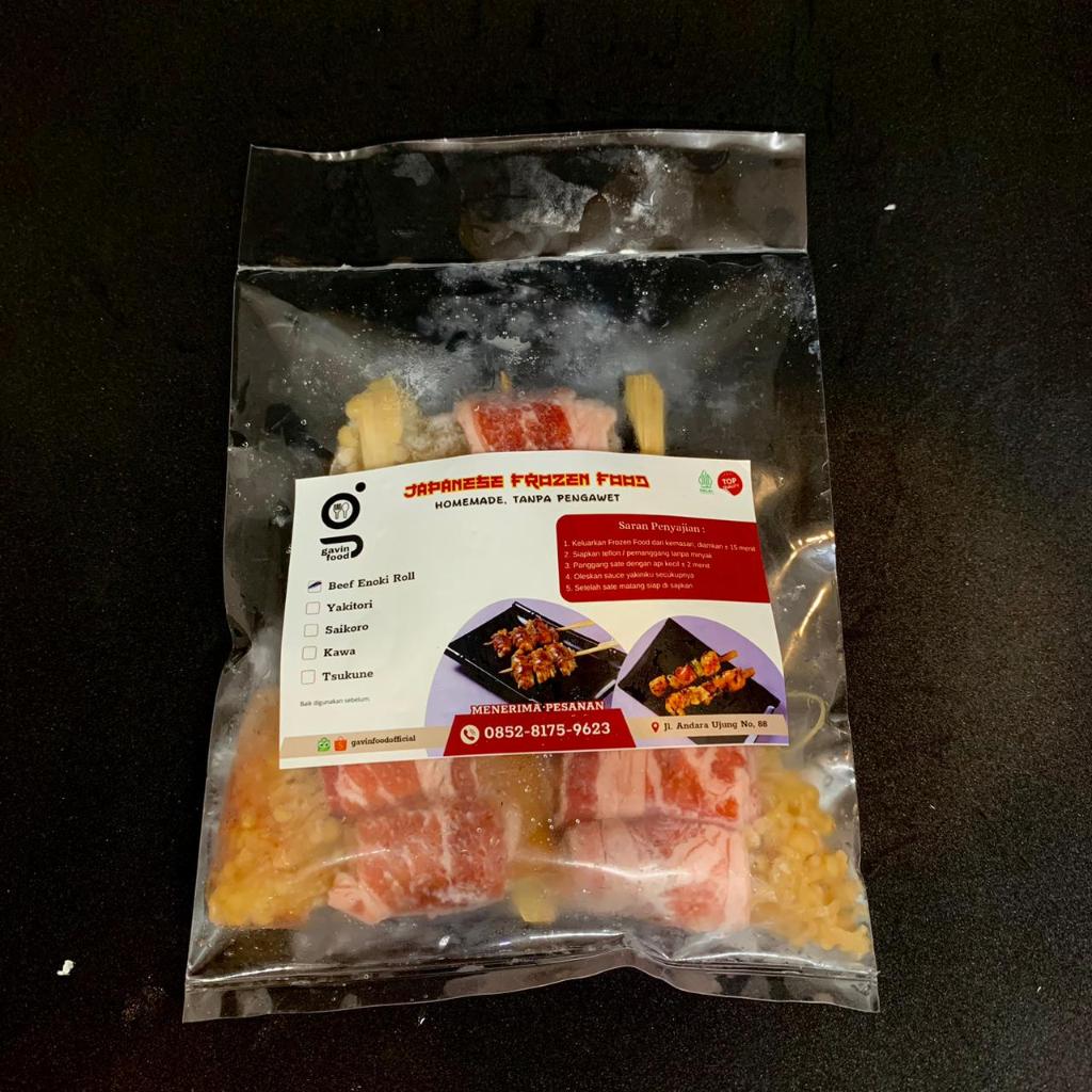 Jual BEEF ENOKI ROLL FROZEN 3 TUSUK ISI 9 ROLL / HOMEMADE HALAL ...