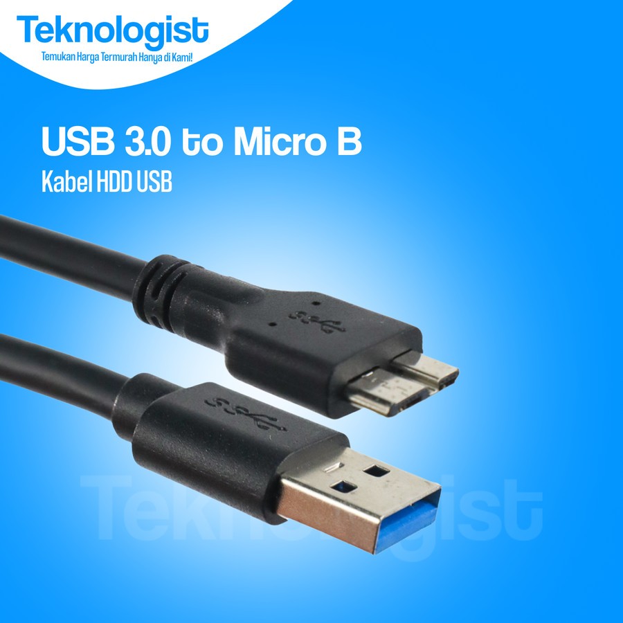 Jual Seagate HDD USB Type A 3.0 to Micro B Cable 50cm | Shopee Indonesia