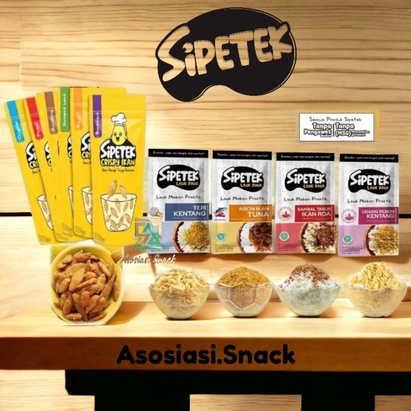 Jual SIPETEK IKAN CRISPY LAUK PAUK IKAN MUNGIL TINGGI KALSIUM | Shopee ...