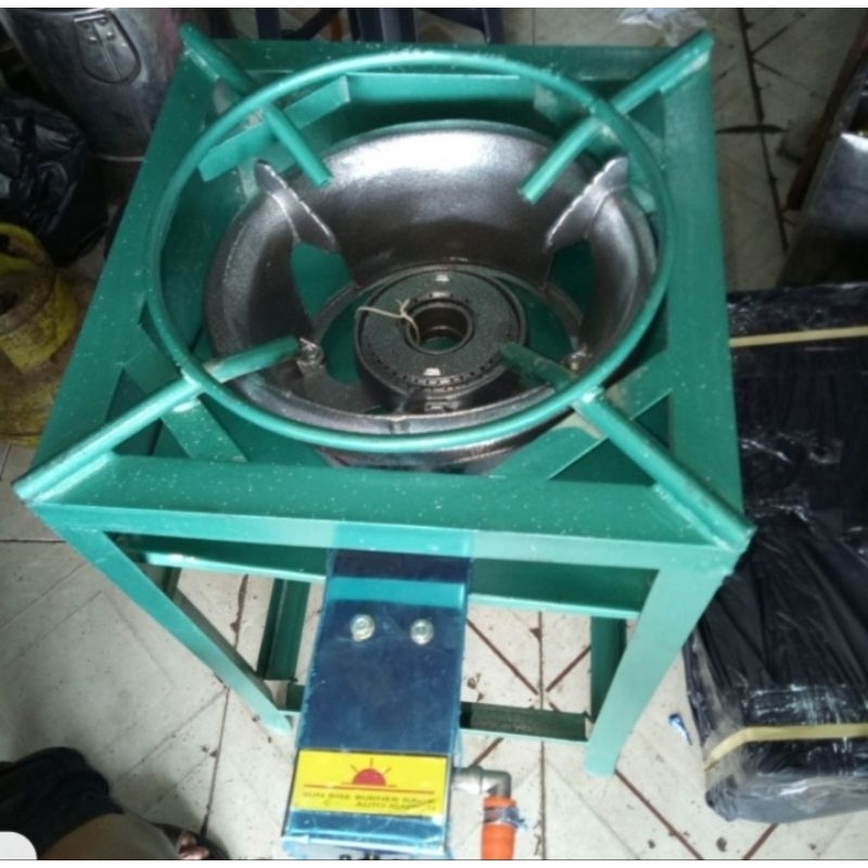 Jual kompor gas api besar tekanan tinggi/high presure 1 set lengkap ...