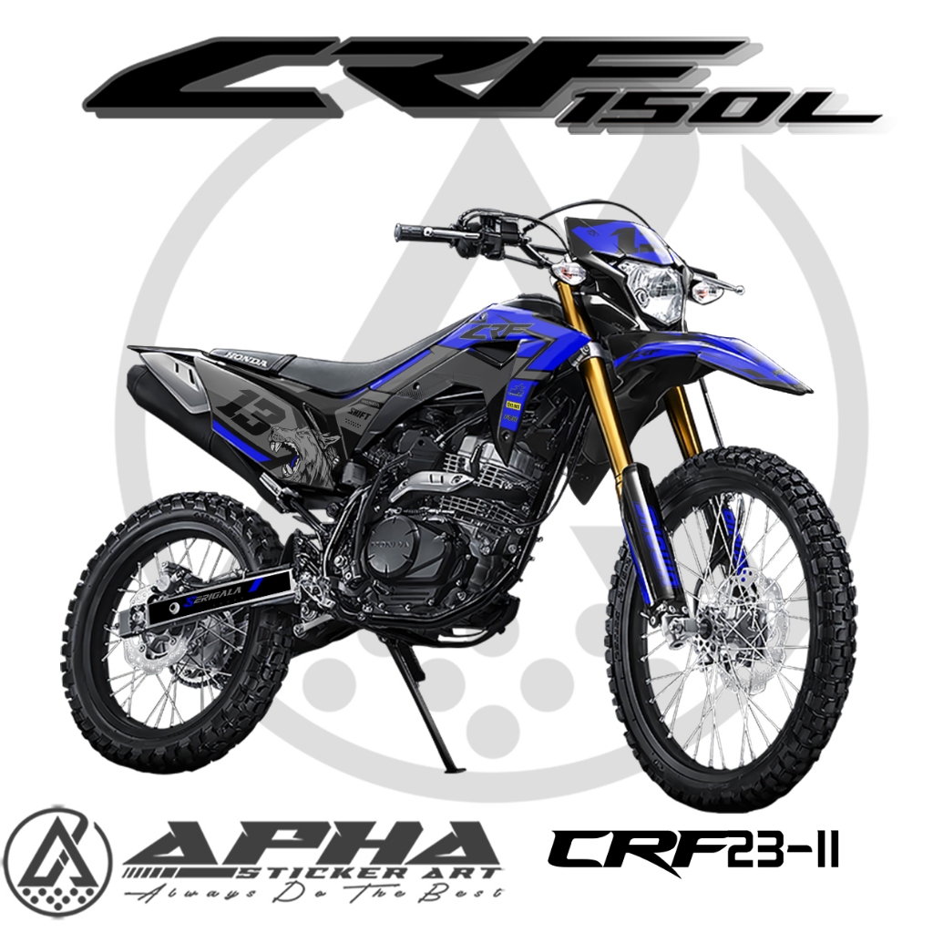 Jual STICKER DECAL CRF 150 L FULL BODY | STIKER SUPERMOTO | DECAL CRF ...