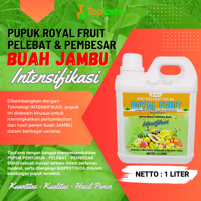 Jual Pupuk Buah Khusus Jambu / Pupuk Jambu Kristal / Pupuk Jambu Anti ...