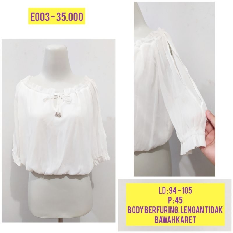 Jual Atasan Wanita (Kemeja, Blouse, Gemoy, Bohemian, Bunga-Bunga ...