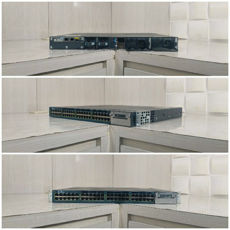 Jual Switch Cisco Catalyst 3560x SeriesPoE+ WS-C3560X-48P-L V05 ...