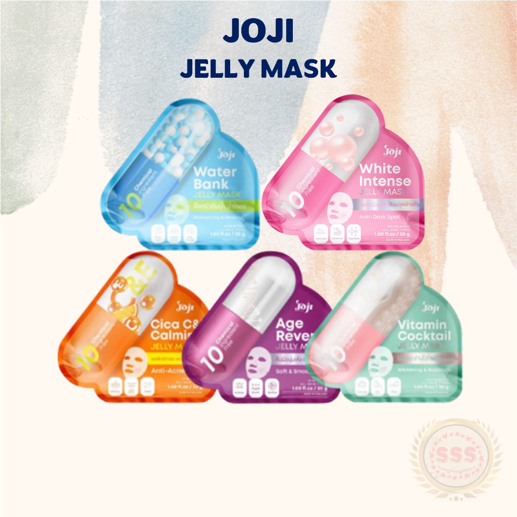 Jual JOJI Secret Young Jelly Mask Series Masker Wajah Original Thailand | Shopee Indonesia