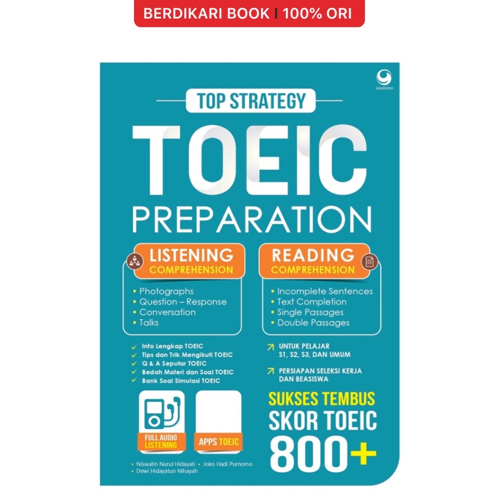Jual Berdikari - Top Strategy Toeic Preparation - Gramedia | Shopee Indonesia