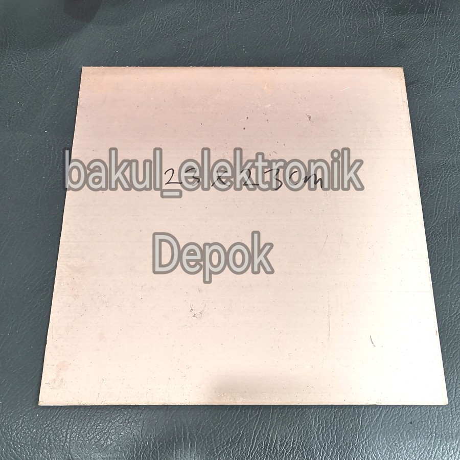 Jual PCB POLOS DOUBLE LAYER FR4 FIBER 23cm x 23cm DUAL LAYER DOBLE ...