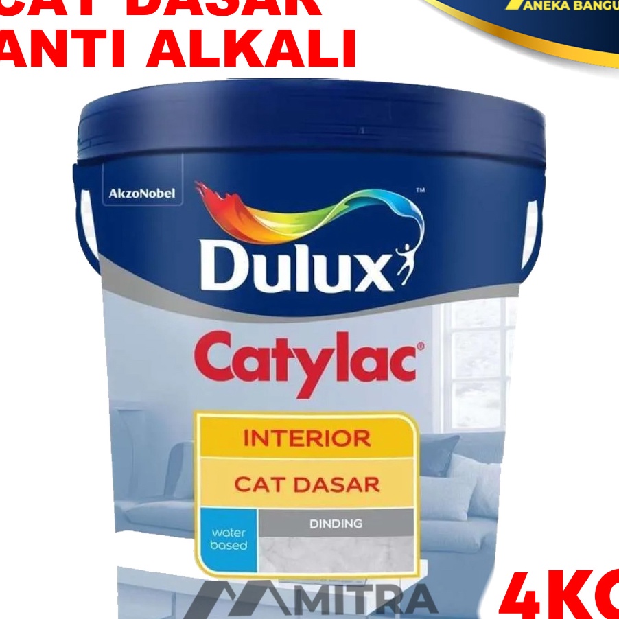 Jual Ready Stock.. CAT DASAR TEMBOK ANTI ALKALI DULUX CATYLAC INTERIOR ...