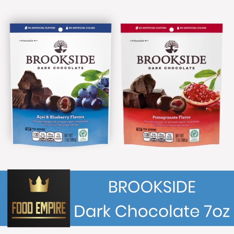 Jual BROOKSIDE Dark Chocolate 7 OZ | Pomegranate | Acai & Blueberry ...