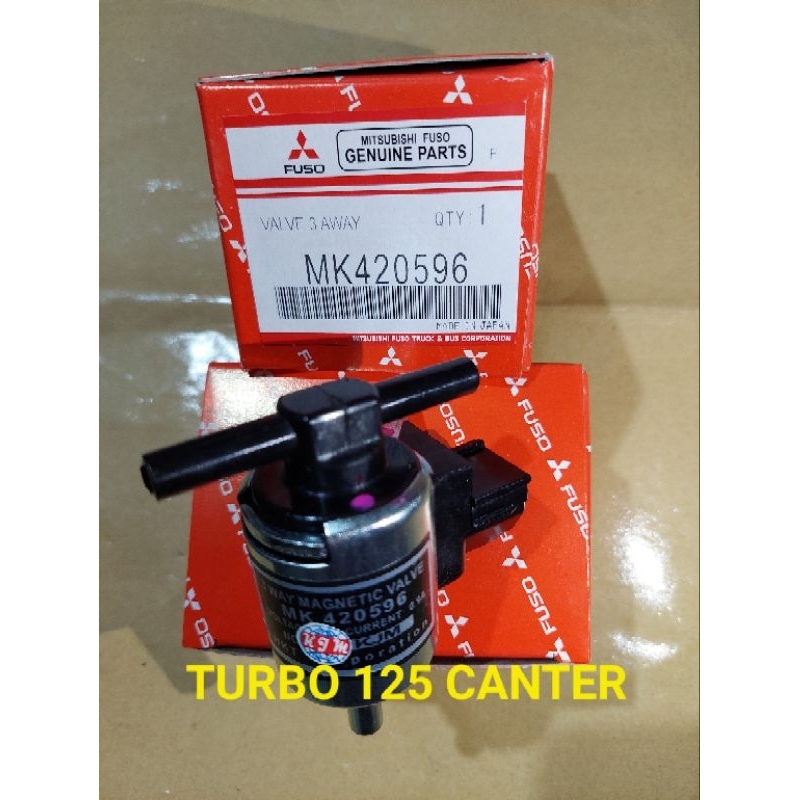 Jual MAGNETIC VALVE 3 AWAY MITSUBISHI P125 TURBO CANTER MK420596 TIPE ...