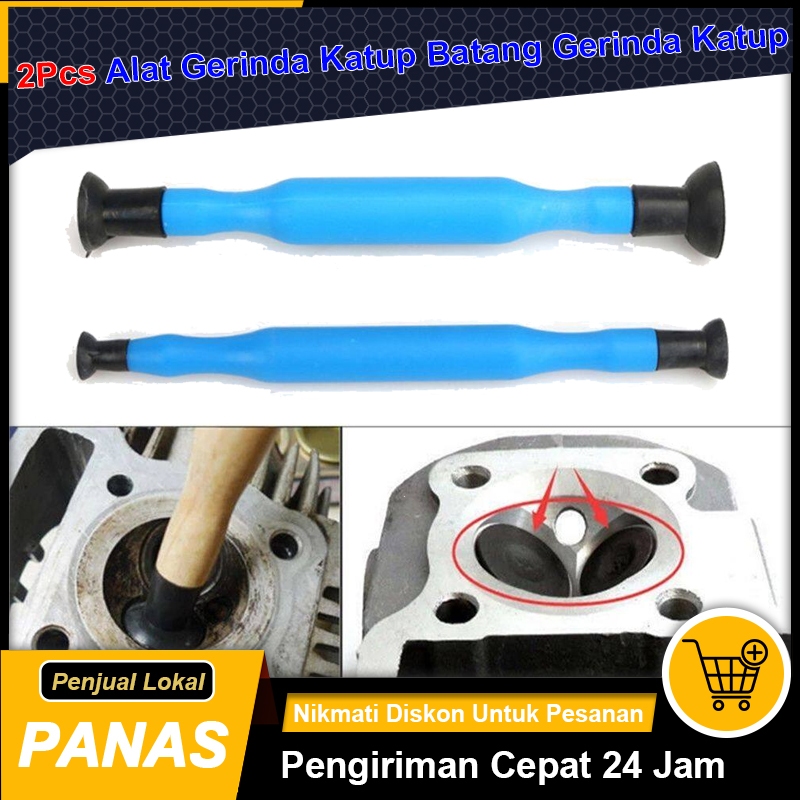 Jual 2Pcs Alat Gerinda Katup Batang Gerinda Katup & Kit Cangkir Hisap ...