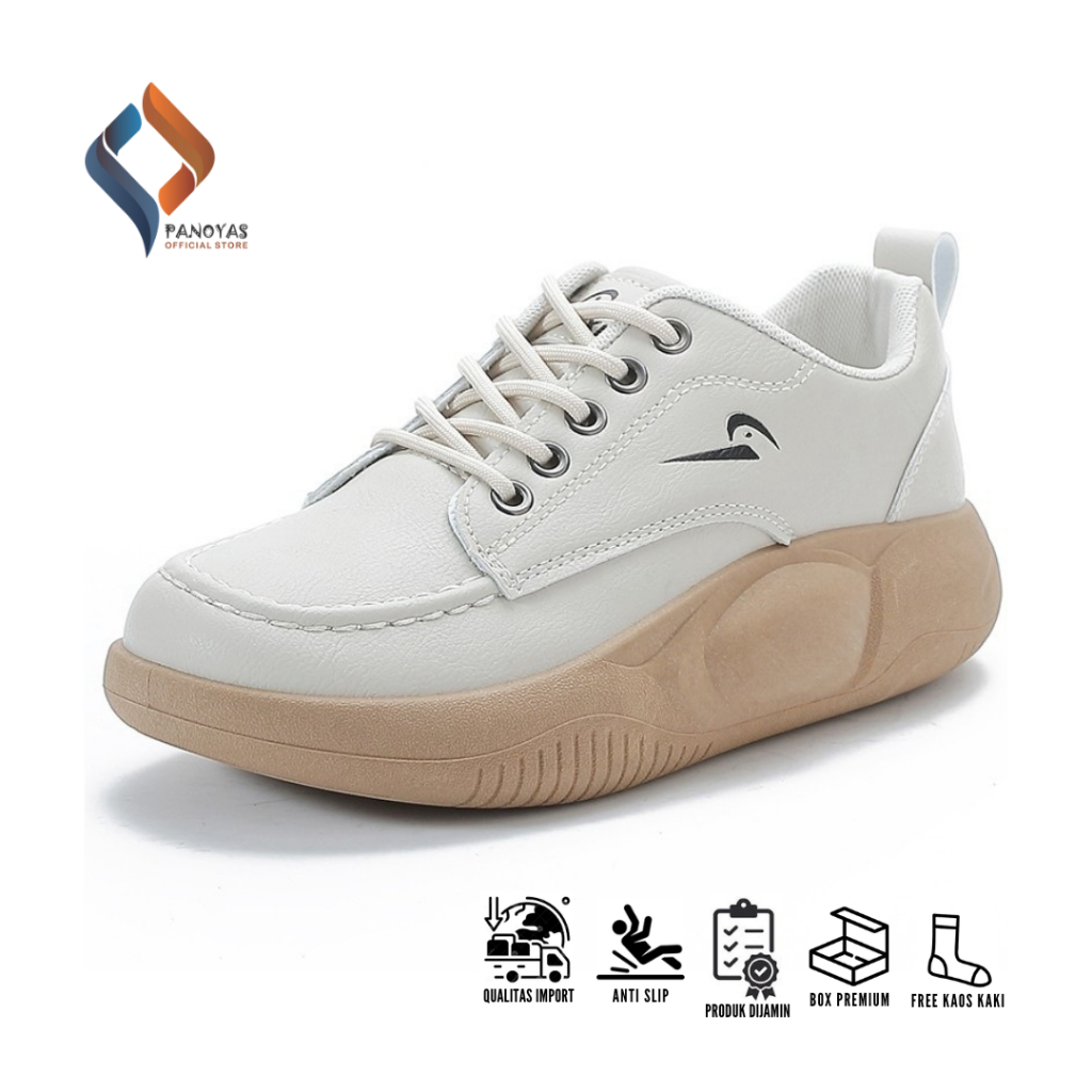 Jual Sepatu Sneakers Wanita Korean Style Modern Series Terbaru Sepatu ...