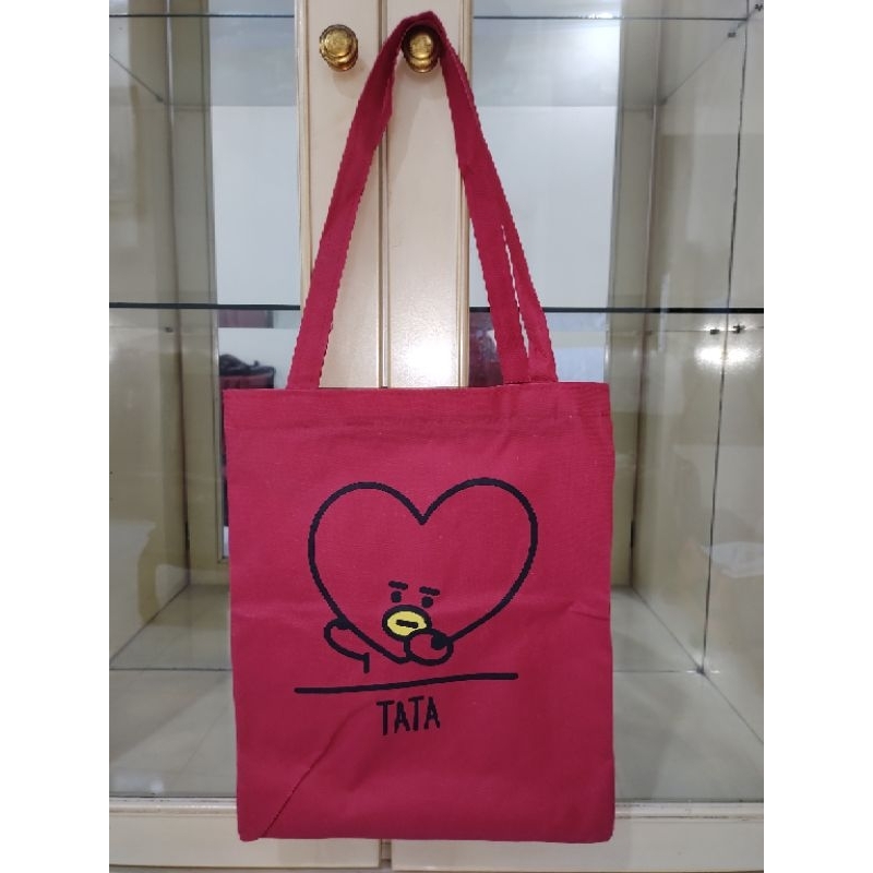 Jual Tas Totebag Karakter BT21 BTS RJ Chimmy Tata Cooky | Shopee Indonesia