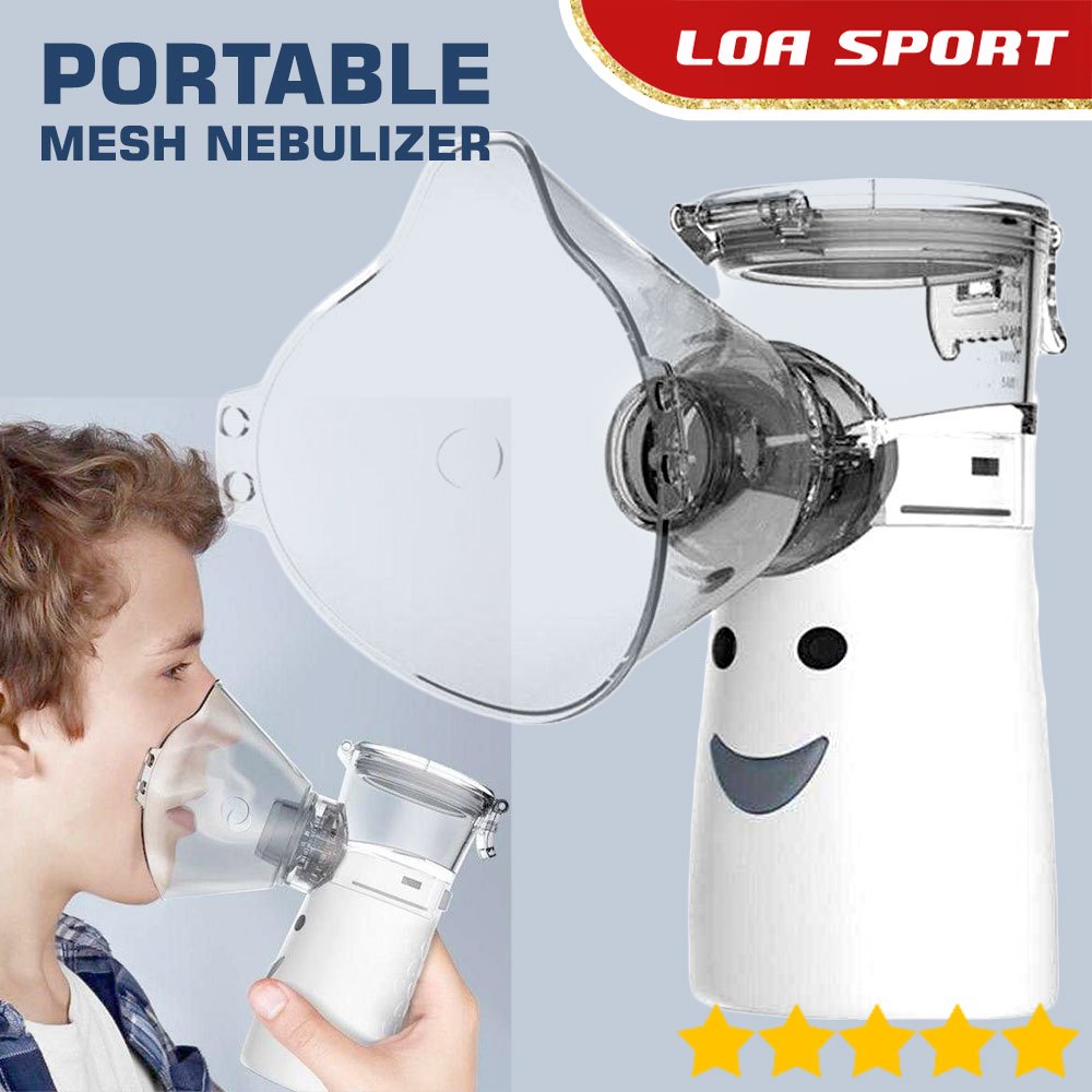 Jual Alat Terapi Asma Uap Obat Pernapasan Nebulizer Inhaler Atomizer ...