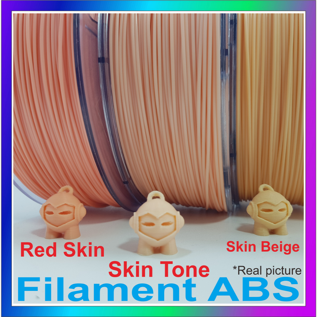 Jual FILAMENT ABS 1KG MULTI WARNA 1.75 MM 1 KG TINTA 3D PRINTER ...
