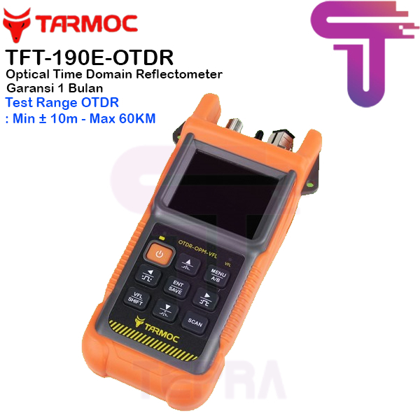 Jual Tarmoc TFT-190E-OTDR | OTDR 1550nm ,OPM,VFL | Shopee Indonesia