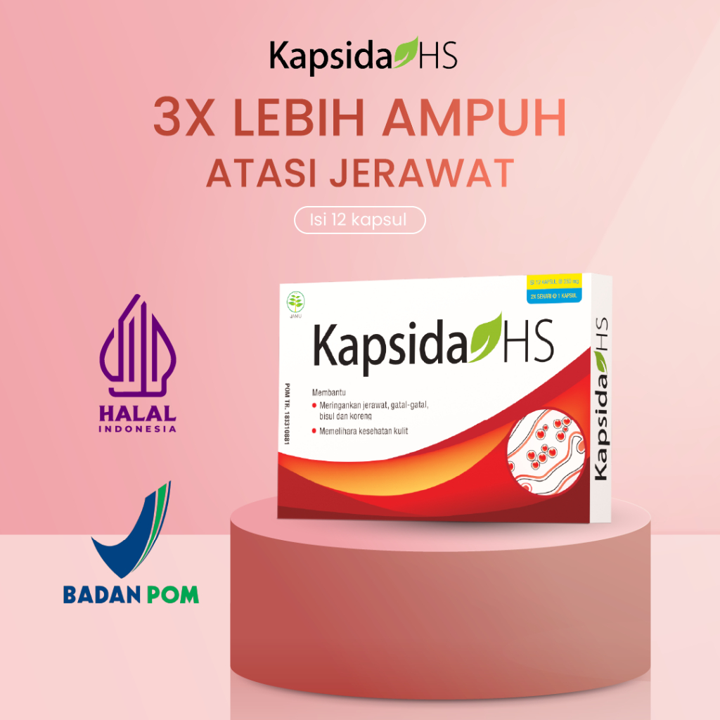 Jual Kembang Bulan Kapsida HS 12 Kapsul FREE SCRUNCHIE KOREA - Obat ...