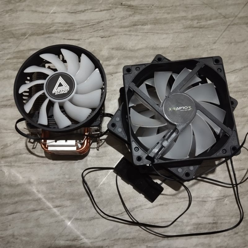 Jual Fan raptor + cpu cooler paradox gaming all RGB | Shopee Indonesia
