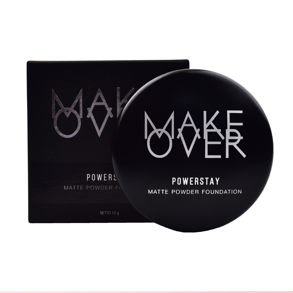 Jual MAKE OVER Powerstay 24H Matte Powder Foundation - Bedak padat BEST ...