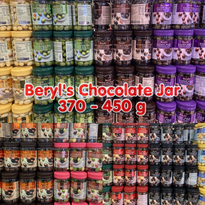 Jual Beryl's Beryls Crunchy Almond Milk Choco Assorted Choco Raisin ...