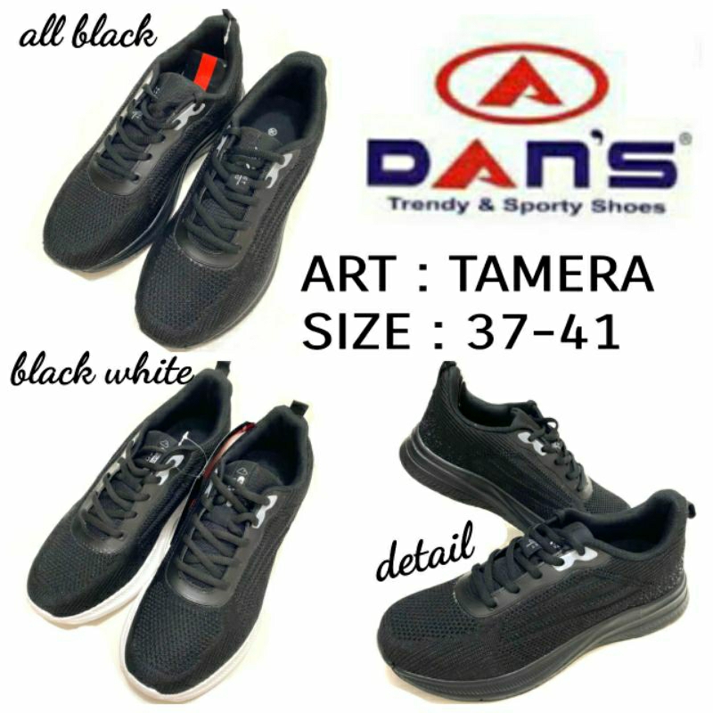 Jual Sepatu Sekolah Sneakers Original Dan's Tamera Size 37-41 Warna All ...