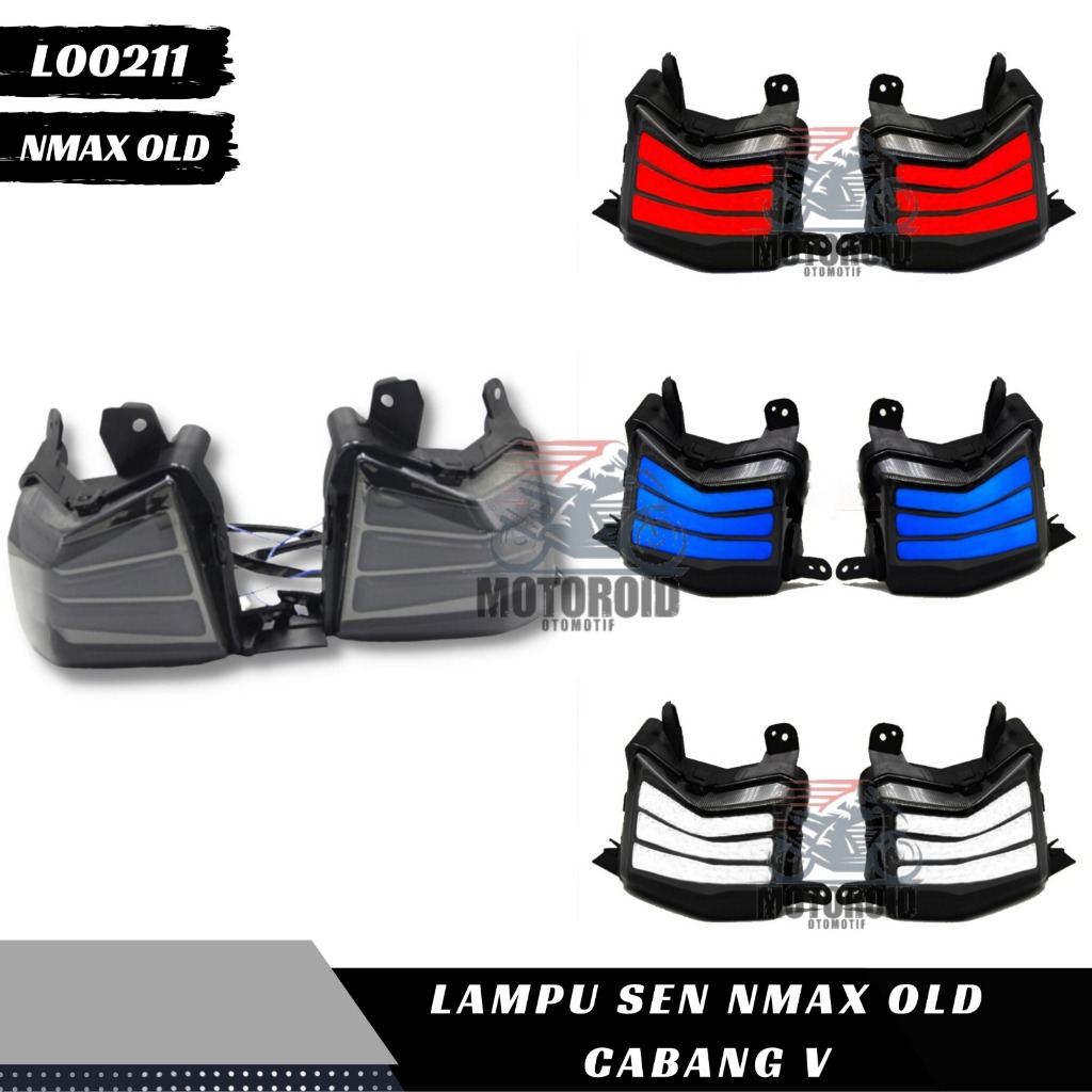 Jual LAMPU SEN NMAX JPA 2 WARNA 2 IN 1 YAMAHA NMAX LED SENJA RUNNING ...