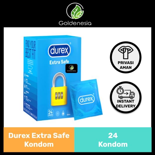 Jual Kondom Durex Extra Safe 24s Isi 24 Pcs | Shopee Indonesia
