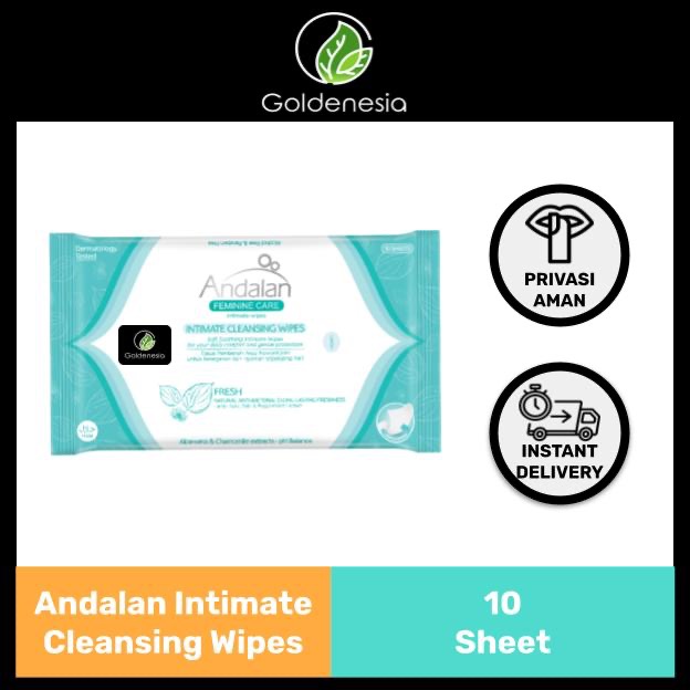 Jual Andalan Fresh Intimate Wipes Isi 10 Sheet - Tisu Pembersih ...
