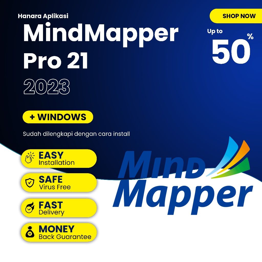 Jual Software Mind Map: MindMapper Pro 21 [WIN] | Shopee Indonesia