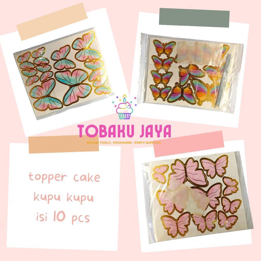 Jual Topper Hiasan Kupu-kupu / Butterfly Cake Topper Pink Unik dan ...