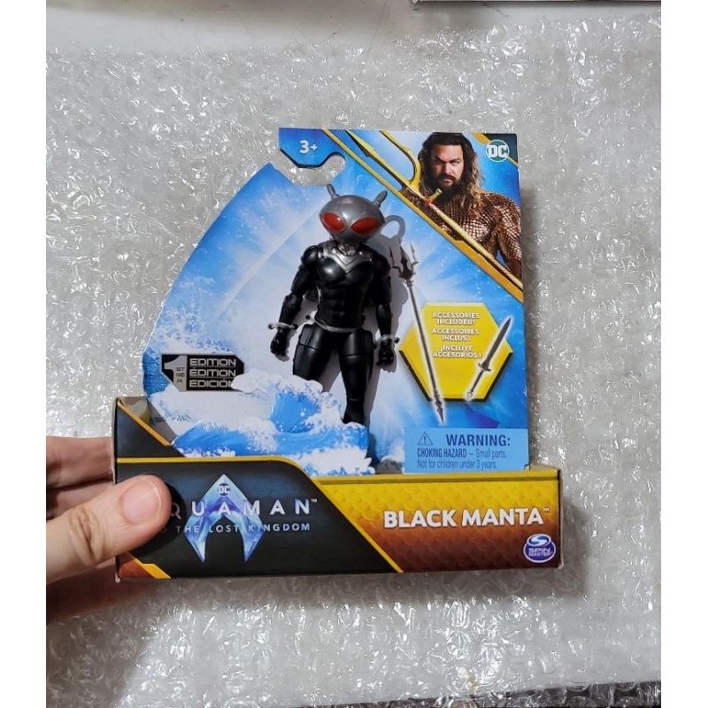 Jual Spin Master DC Aquaman and The Lost Kingdom - Black Manta | Shopee ...