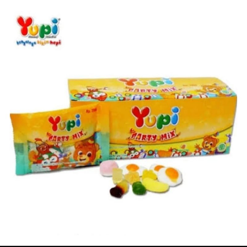 Jual Yupi Party Mix Box isi 12 Pcs | Shopee Indonesia