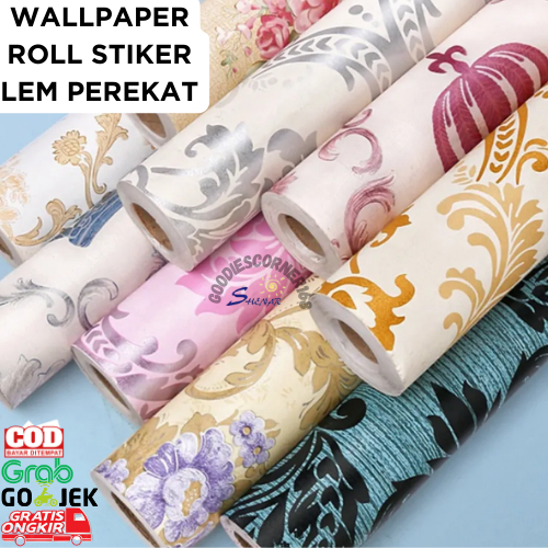 Jual WALLPAPER STIKER NEW MOTIF DINDING TEMBOK DEKORASI RUANGAN KAMAR ...