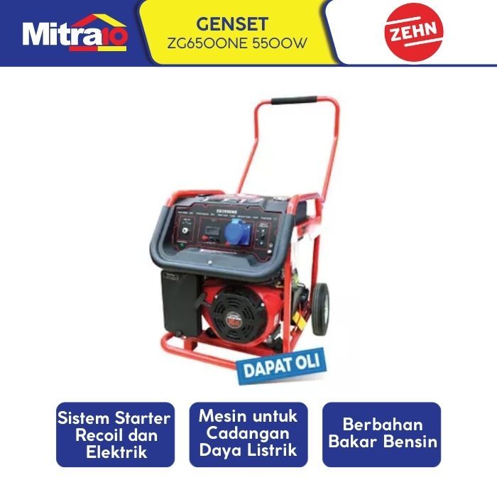 Jual Zehn Genset ZG6500NE 5500 Watt Merah-Hitam | Shopee Indonesia Jual Zehn Genset ZG6500NE 5500 Watt Merah-Hitam | Shopee Indonesia