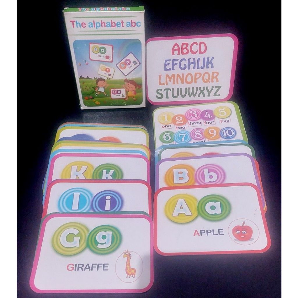 Jual The alphabet abc flash cards | Shopee Indonesia