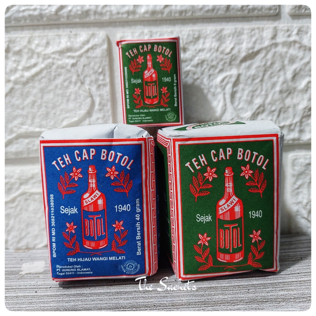 Jual Teh Cap Botol Teh Hijau Melati Bubuk | Shopee Indonesia