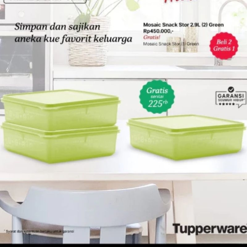 Jual Tupperware Kotak Makanan, Tempat Penyimpanan Makanan | Shopee ...