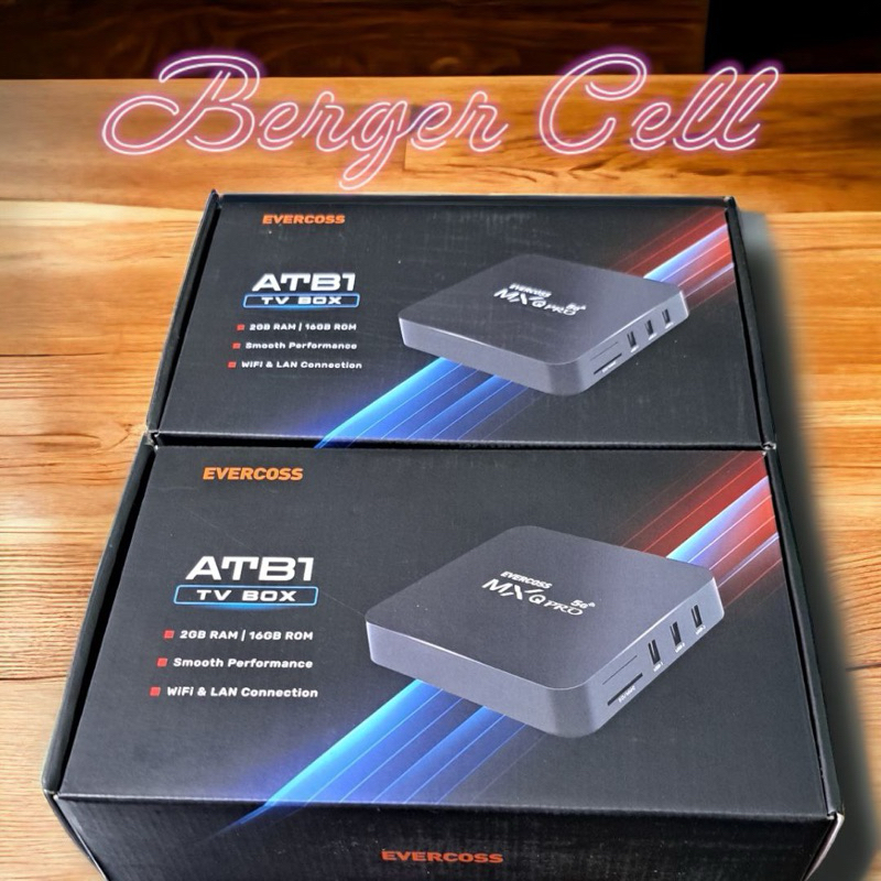 Jual EVERCOSS ATB1 Android TV Box 2GB/16GB Full HD MXQ Pro 5G Garansi ...