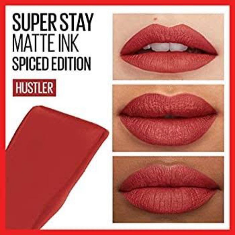 Jual MAYBELLINE Superstay Matte Ink Liquid Lipstick 335 Hustler ...