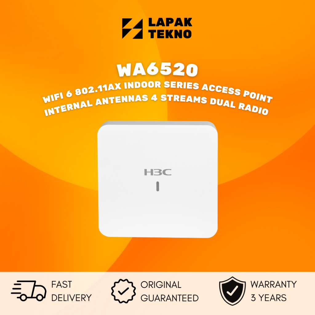 Jual H3C WA6520 Wifi 6 Indoor Ceiling Access Point | Shopee Indonesia