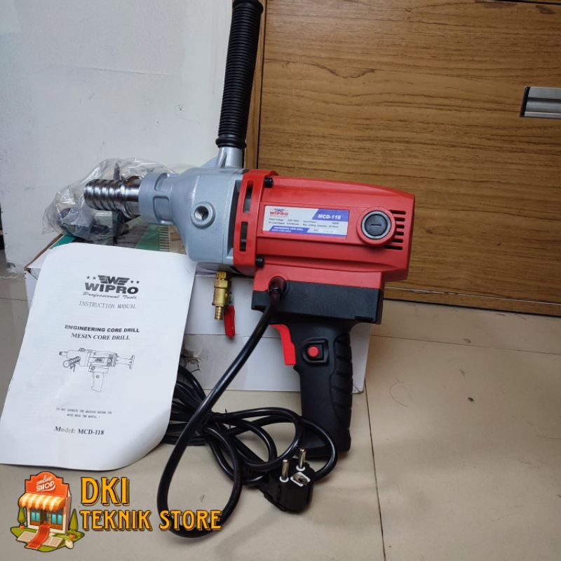 Jual Wipro Mesin Bor Coring 118 Mm Diamond Core Drill Mcd 118 Mesin ...