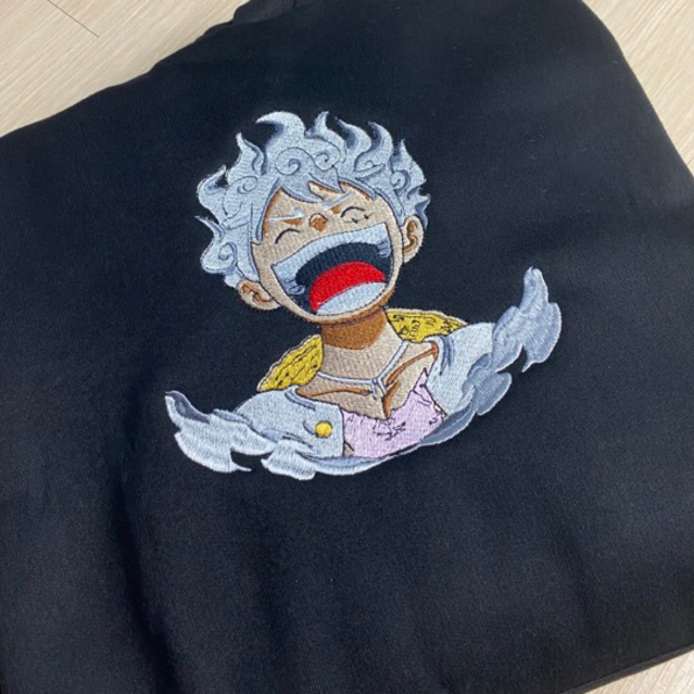 Jual SWEATER EMBROIDERY MONKEY D LUFFY GEAR 5 ONE PIECE | Shopee Indonesia