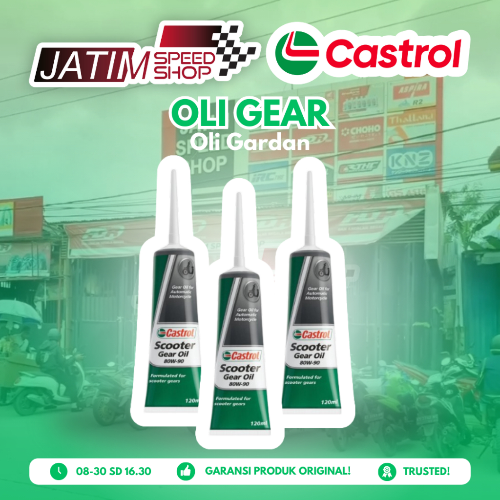 Jual Castrol Oli Gir Oli Gardan Gear Transmission Oil 80W-90 120Ml ...