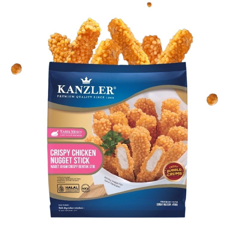 Jual Kanzler Crispy Chicken Nugget Stick 450gr | Shopee Indonesia